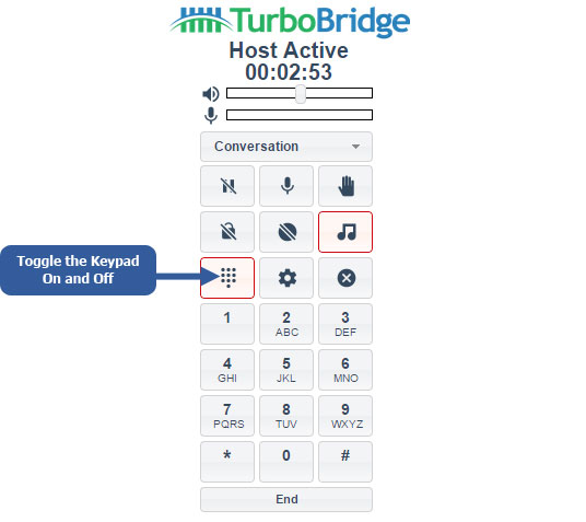TurboBridge WebCall Enabled By WebRTC – TurboBridge HD Audio Conferencing